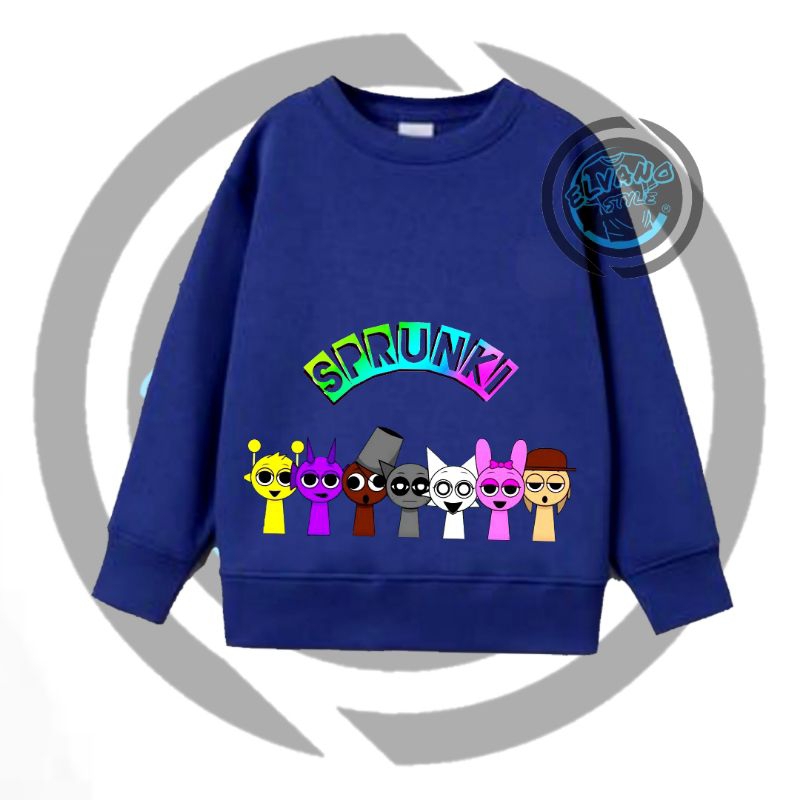 Incredibox Sprunki Boys and Girls Sweaters | Shopee Singapore