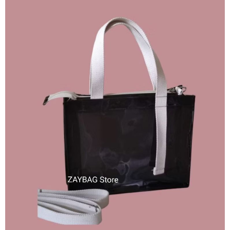 Transparent Mica Bags Mica Jelly Bags PVC Mica Bags Latest Mica ...
