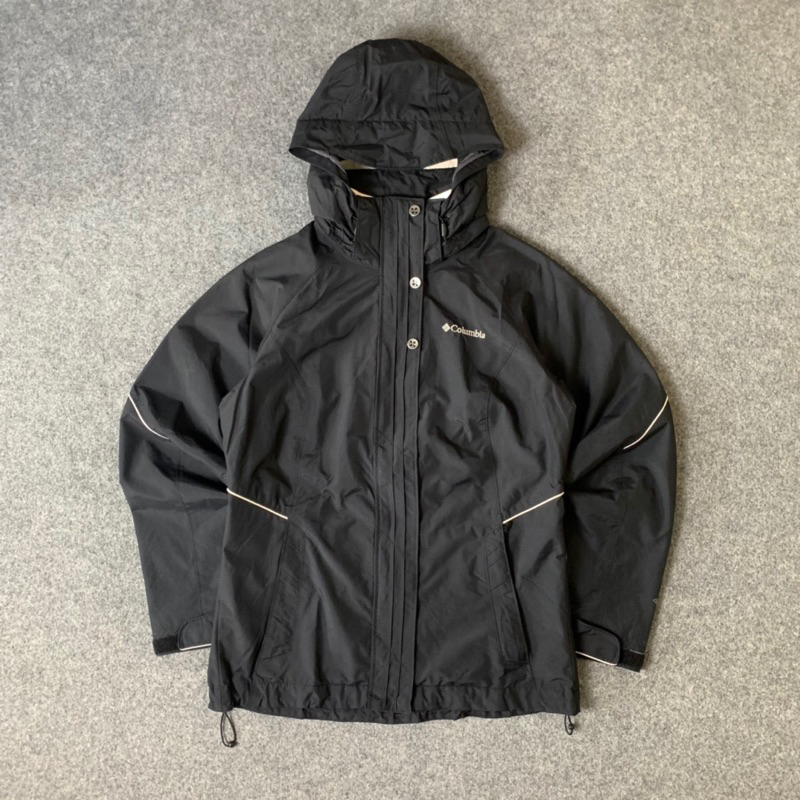 Columbia Outdoor Jacket Black Gorpcore Original | Shopee Singapore