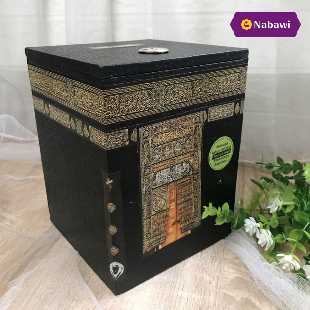 Kaaba Piggy Bank Kaaba Wooden Piggy Bank Key Piggy Bank Miniature Kaaba ...