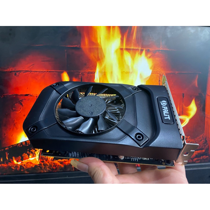 Vga PALIT GTX 1050 Ti 4GB DDR5 128BIT WITHOUT PIN POWER GUARANTEED ...