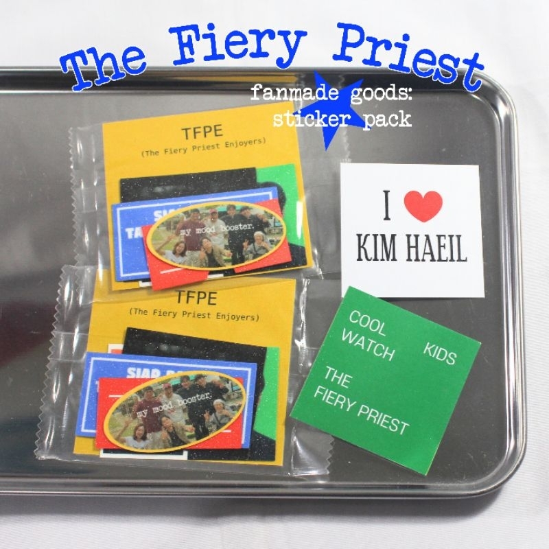 The Fiery Priest Fanmade Goods | Sticker Pack | Kim Namgil | Shopee ...