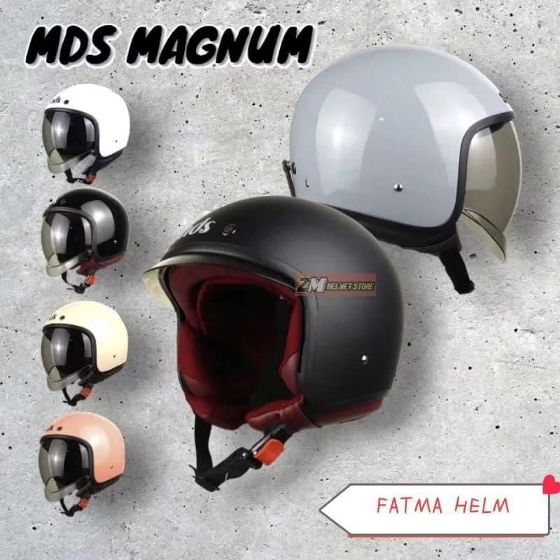 Mds MAGNUM HELMET 100% ORIGINAL | Shopee Singapore