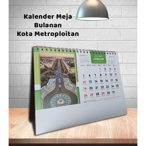 2025 Monthly Desk Calendar with Pictures of World Mosques & Tourism ...