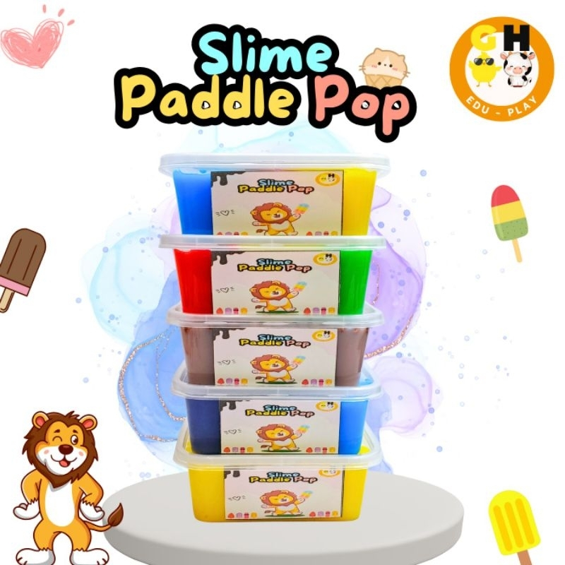 Educational Toy Slime Ice Cream Tofu Jiggly Ice Cream Padle Pop FREE ...
