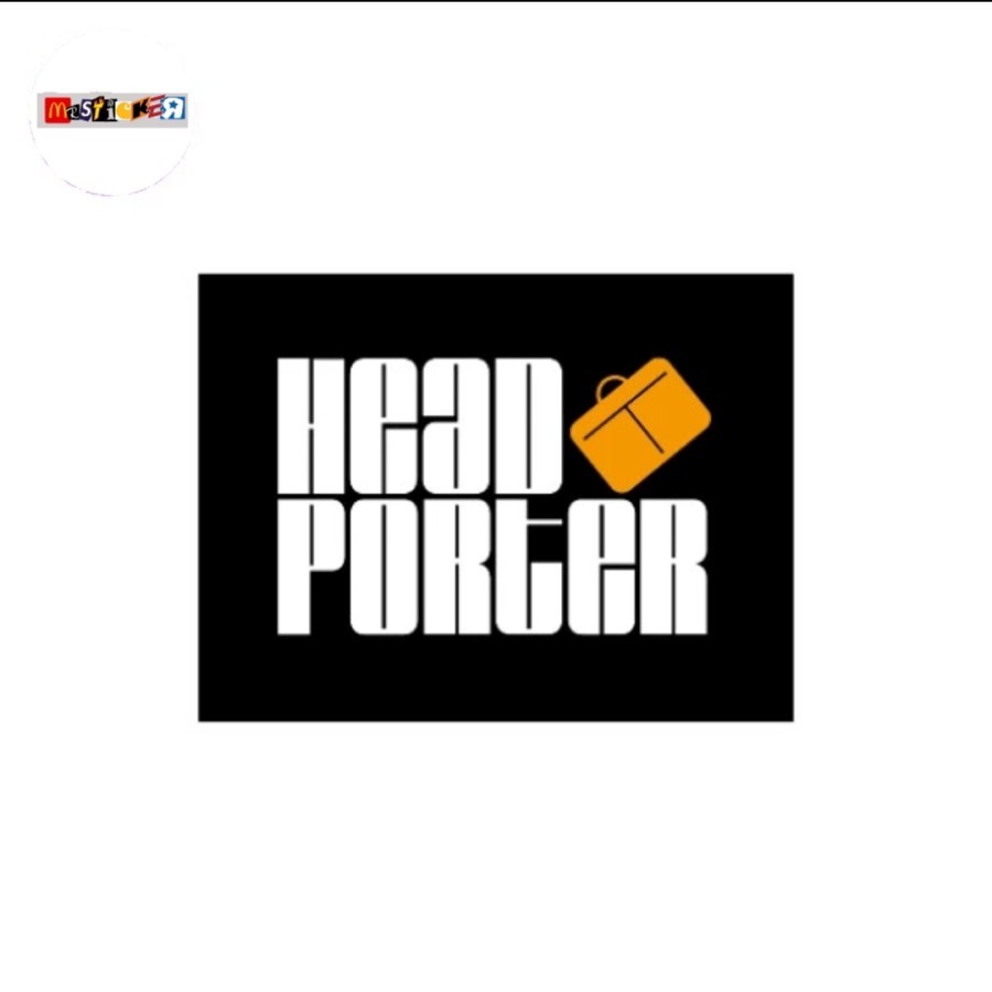 Head Porter sticker yoshida company tokyo japan logo sticker | Shopee ...