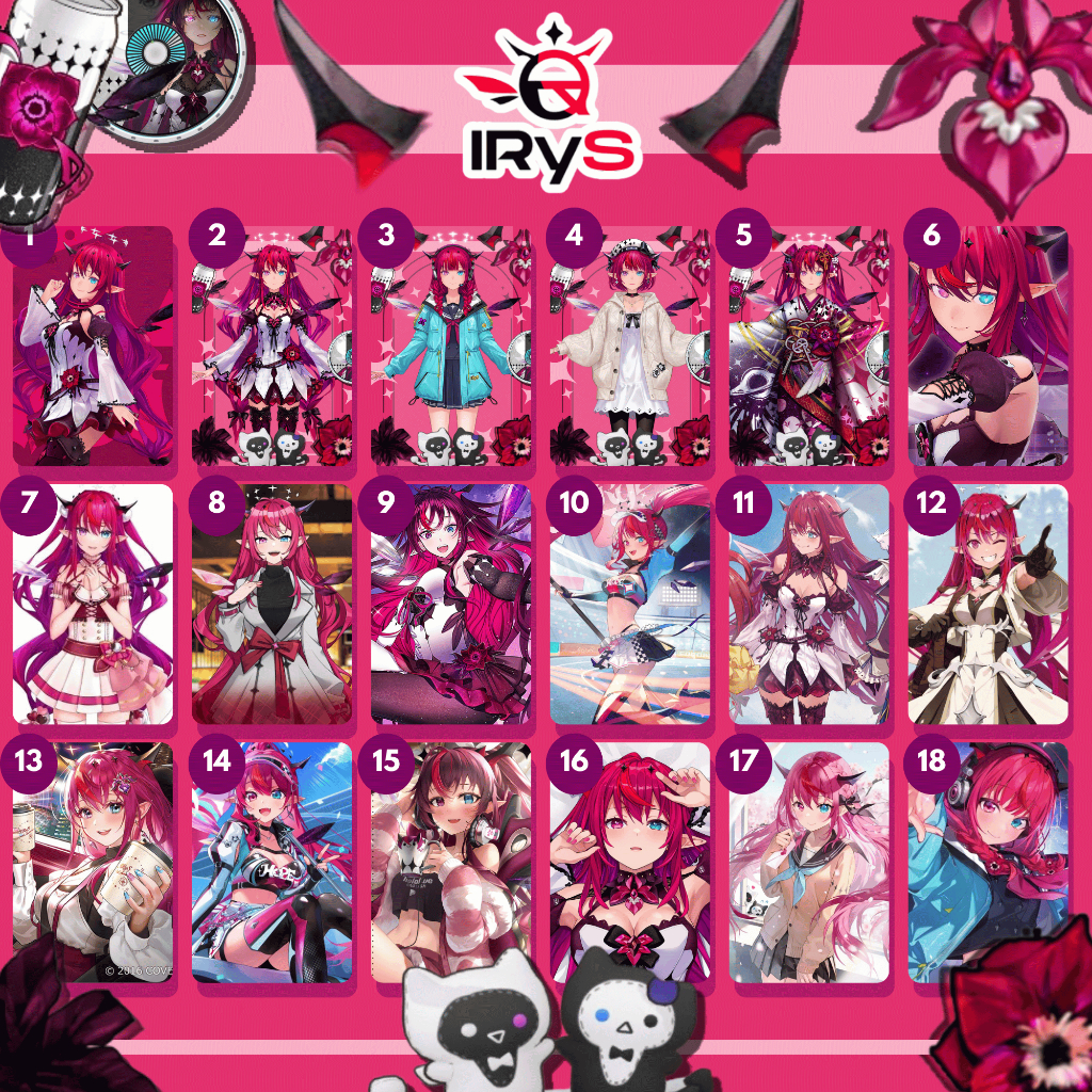 Vtuber PHOTOCARD - HOLOLIVE EN GEN 2 - Holo Promise| 《 Irys ...