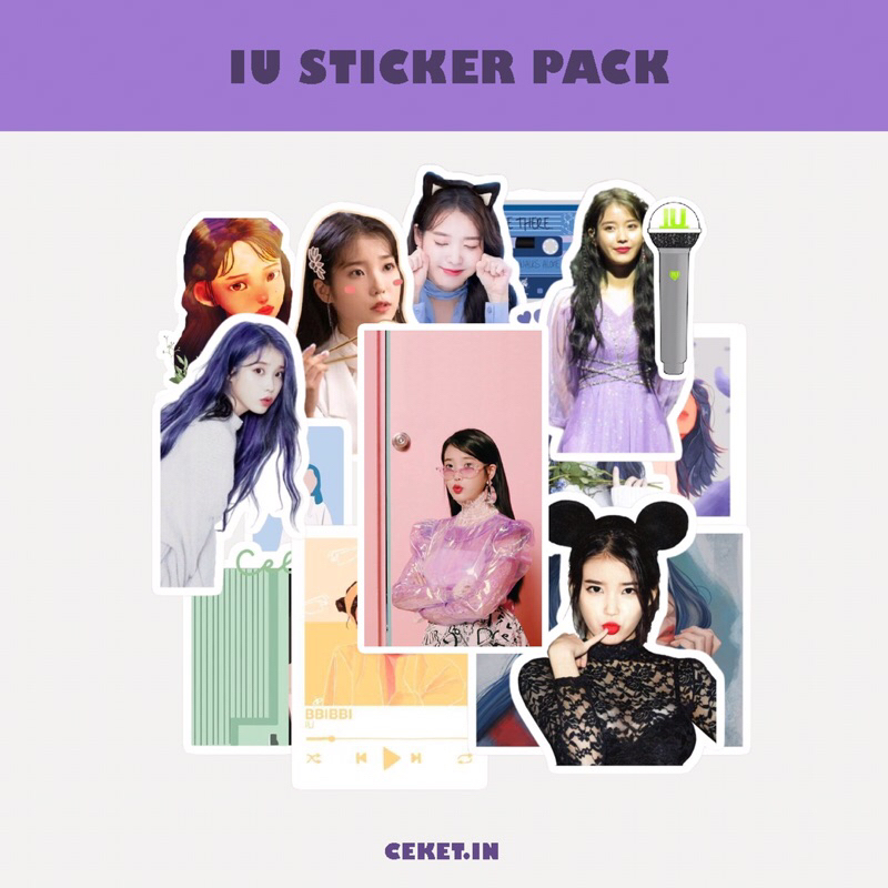 Iu Sticker Pack (16pcs) | Shopee Singapore