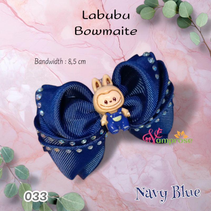 033 Vamprose labubu Hairclip Hair Clip labubu Ribbon Clip | Labubu ...