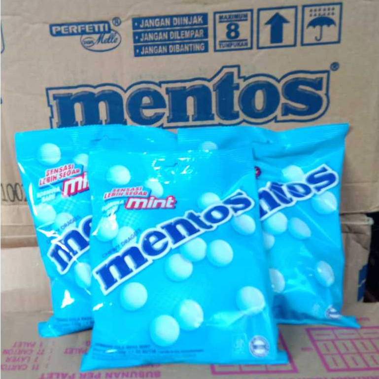 Mentos MINT CANDY CONTENTS 50 PCS | Shopee Singapore