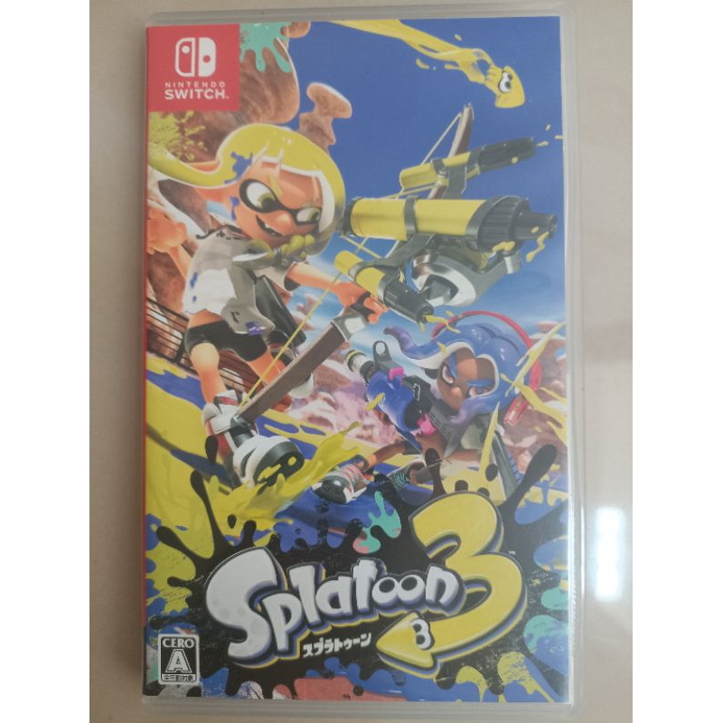 Nintendo Switch Splatoon 3 Game Cassette | Shopee Singapore