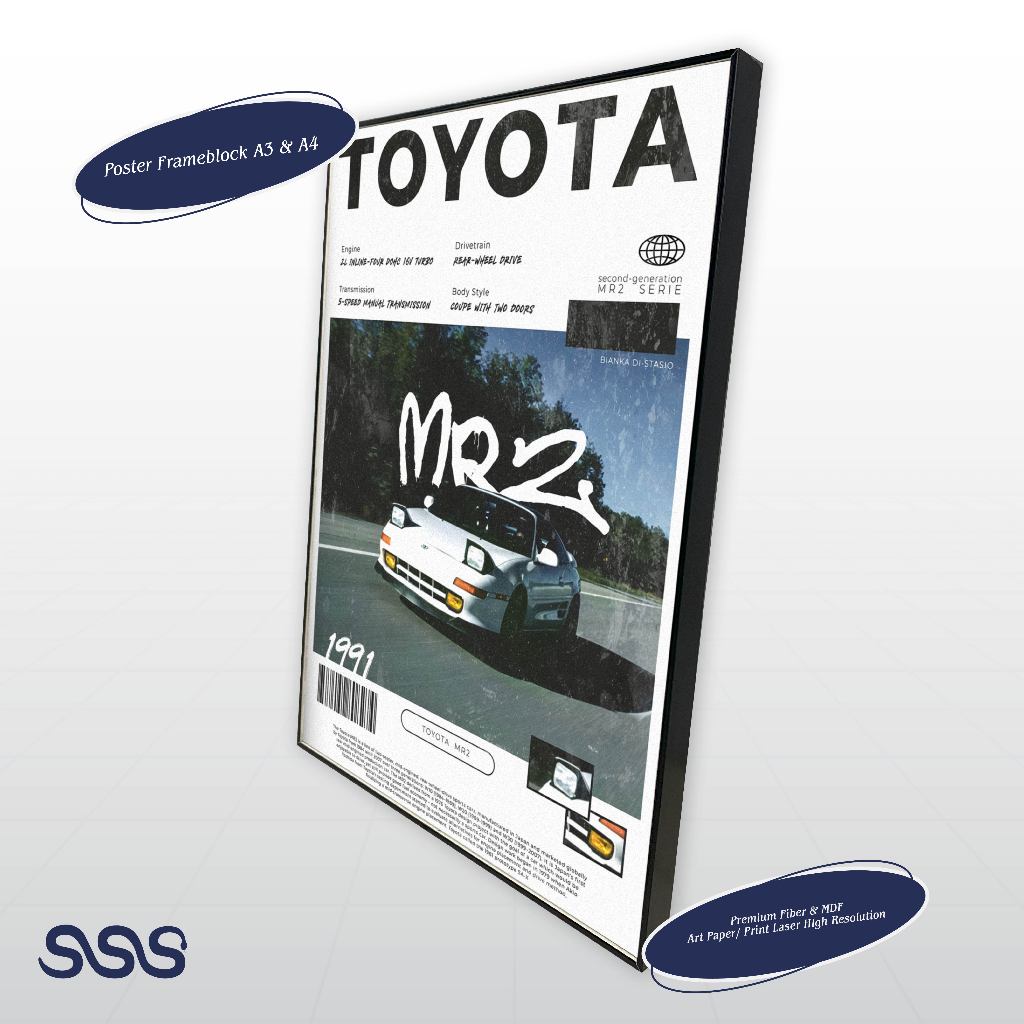 JDM POSTER / AESTHETIC POSTER / FRAMEBLOCK POSTER | Shopee Singapore