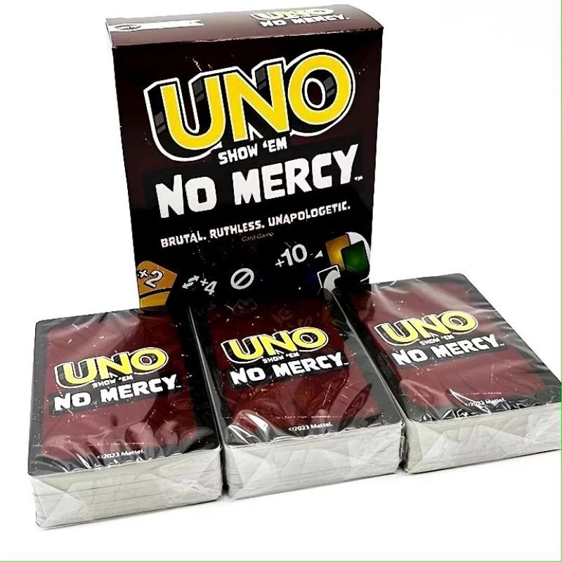 MERAH Unno Uno No Mercy Family Educational Toy Card Red Flip Sanrio ...