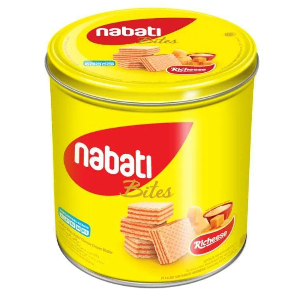 Home Nabati Richese 240Gr / Nabati Richeese Wafer Cans 240Gr / Richeese ...