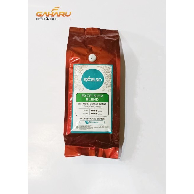 Excelso Coffee Beans Excelsior Blend Full Arabica 100% Net 250 grams ...