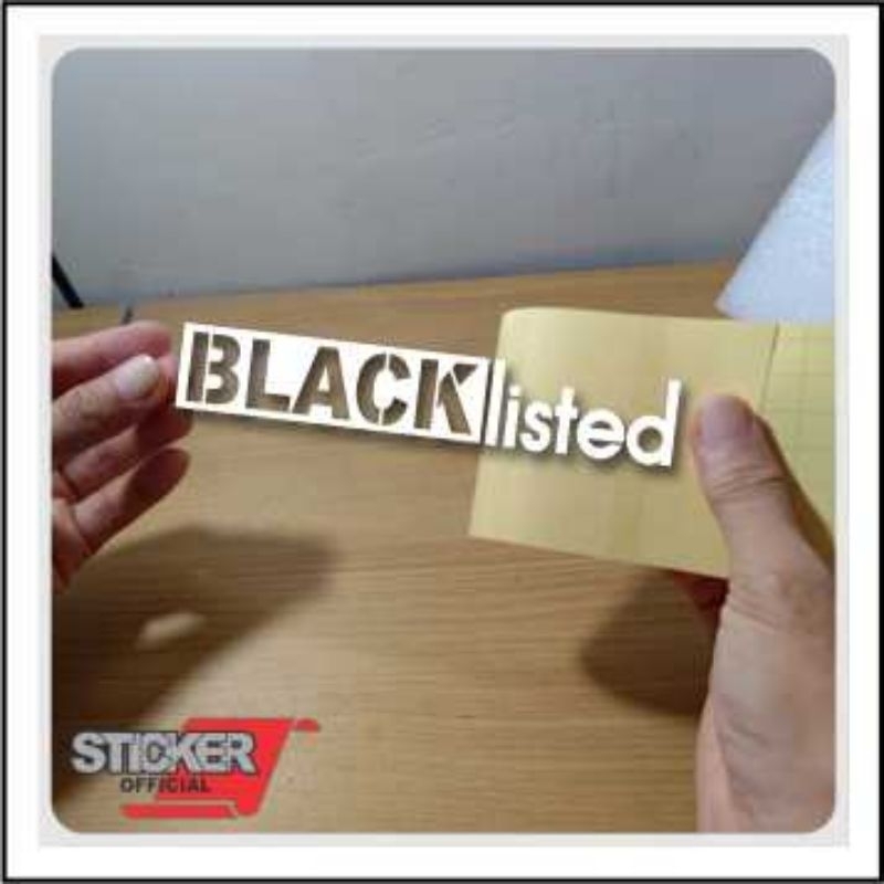 Sticker 07, jdm blacklisted sticker | Shopee Singapore