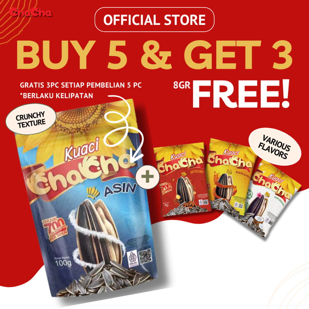 MATAHARI All VARIANTS ChaCha Kuaci Imported Healthy Snacks 100gr ...