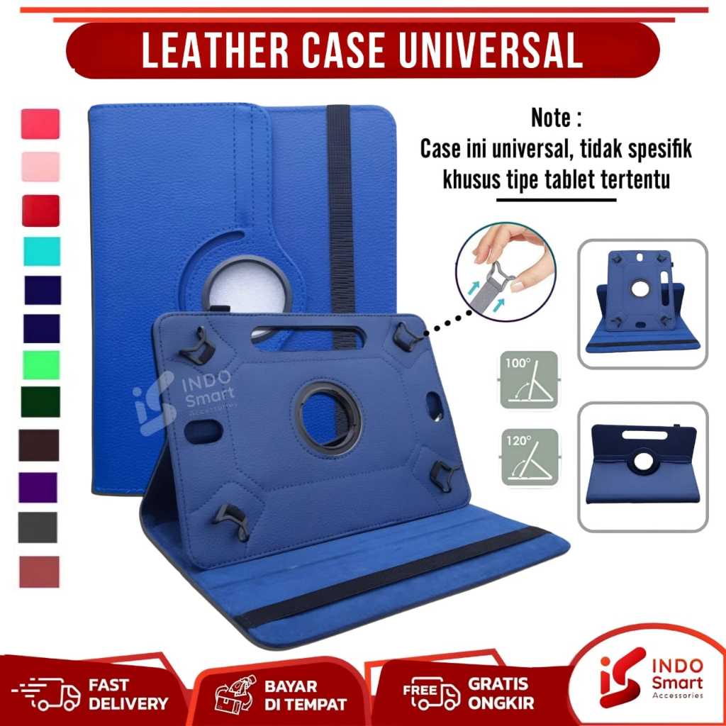 Case Itel Pad / Itel Pad 1 / Itel Pad 2 / Rotary Flip Book Cover Case ...