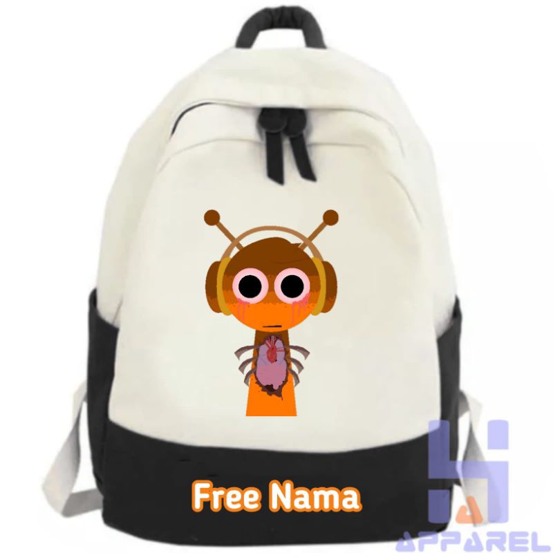Incredibox SPRUNKI OREN HORROR PHASE CHILDREN'S BACKPACK FREE NAME ...