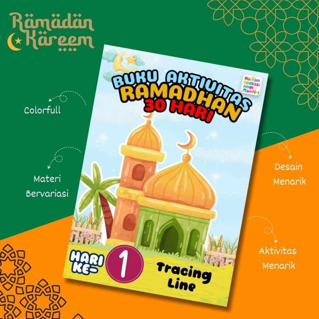 Ramadan Activities Ramadhan Activity Book for Kindergarten, Early ...