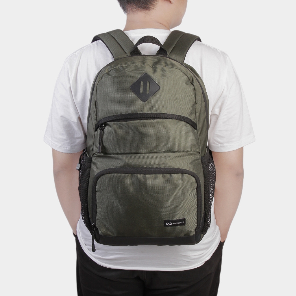 Buffback - Nylon Backpack - Atom | Men's/Women's Backpacks | Shopee ...