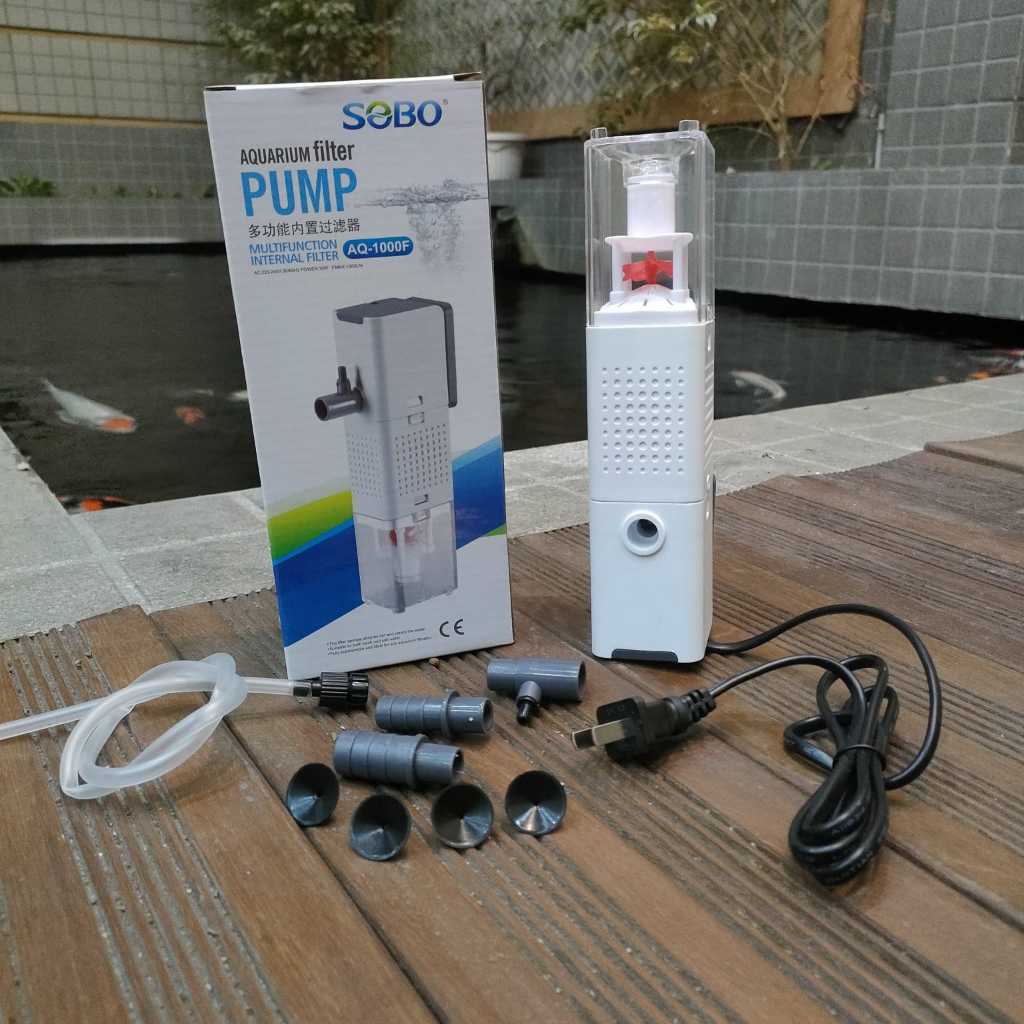 Sobo AQUARIUM FILTER PUMP AQ-1000F INTERNAL FILTER | Shopee Singapore