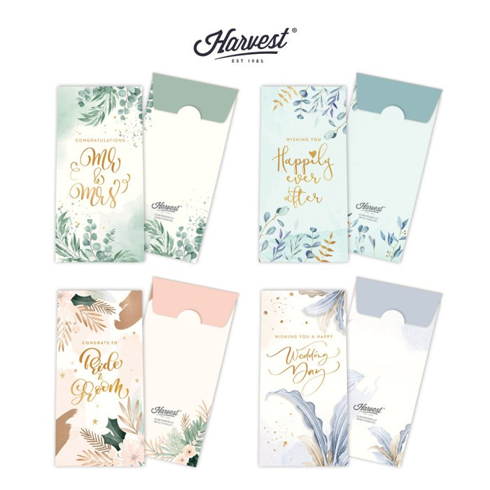 Harvest Wedding Envelopes / Angpao contains 6 – Glam Wedding | Shopee ...