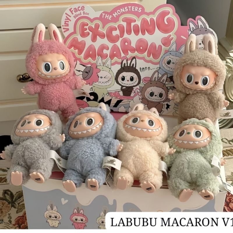Labubu EXCITING MACARON THE MONSTER V1 (1pcs) | Shopee Singapore