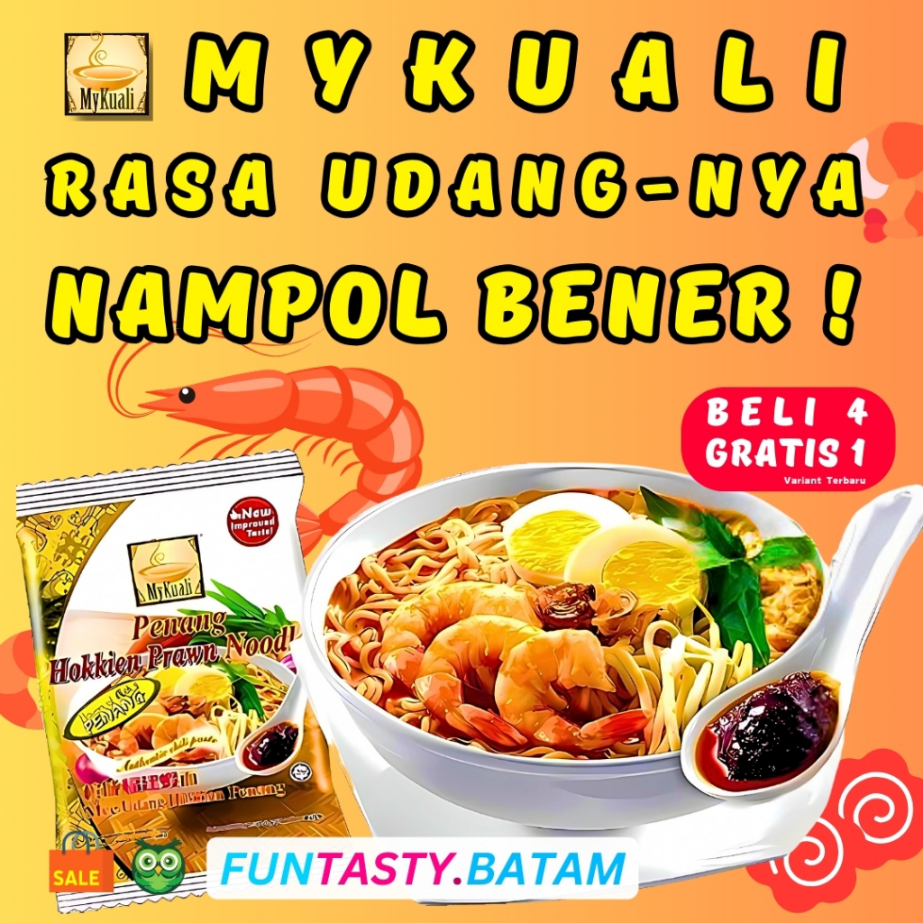 Mykuali Penang Hokkien Prawn Noodle Hokian Shrimp Malaysia Wholesale ...