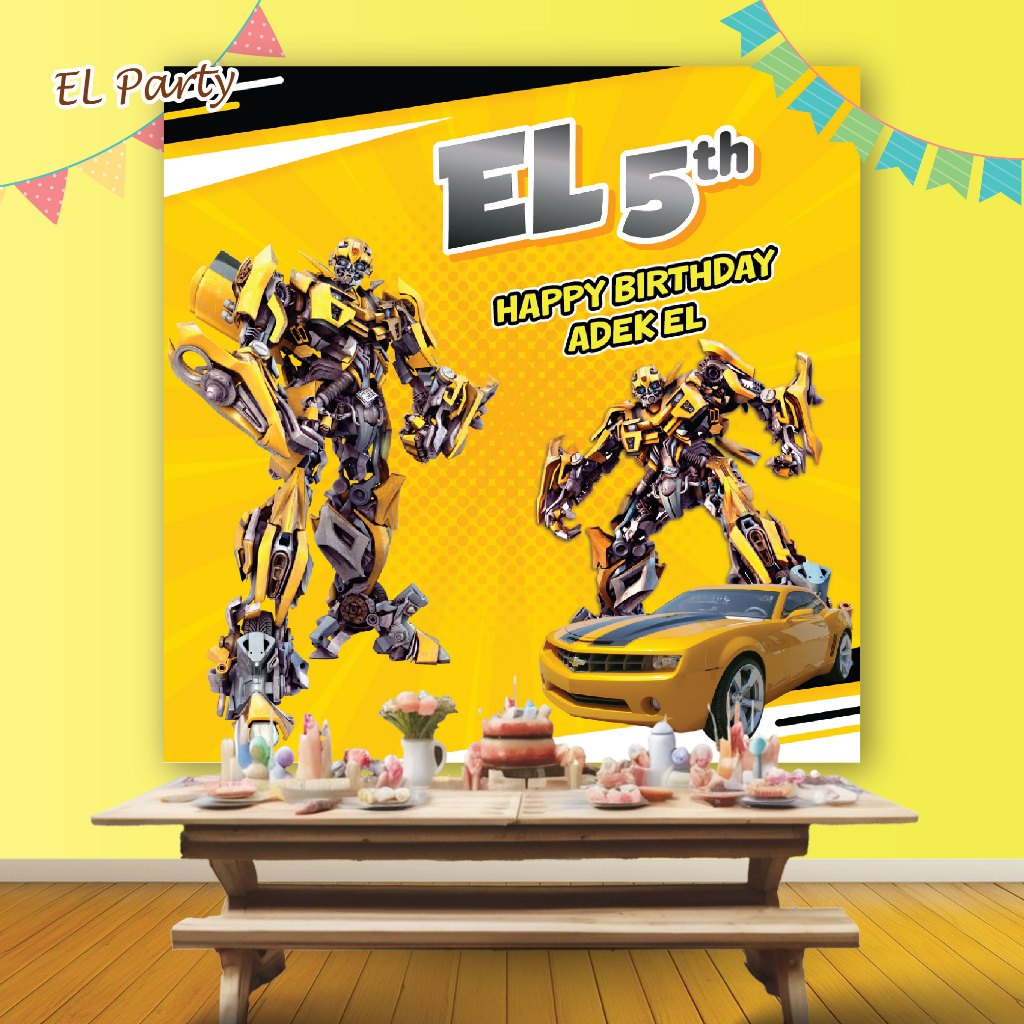 Transformers Birthday Banner Birthday Banner Character Costume ...