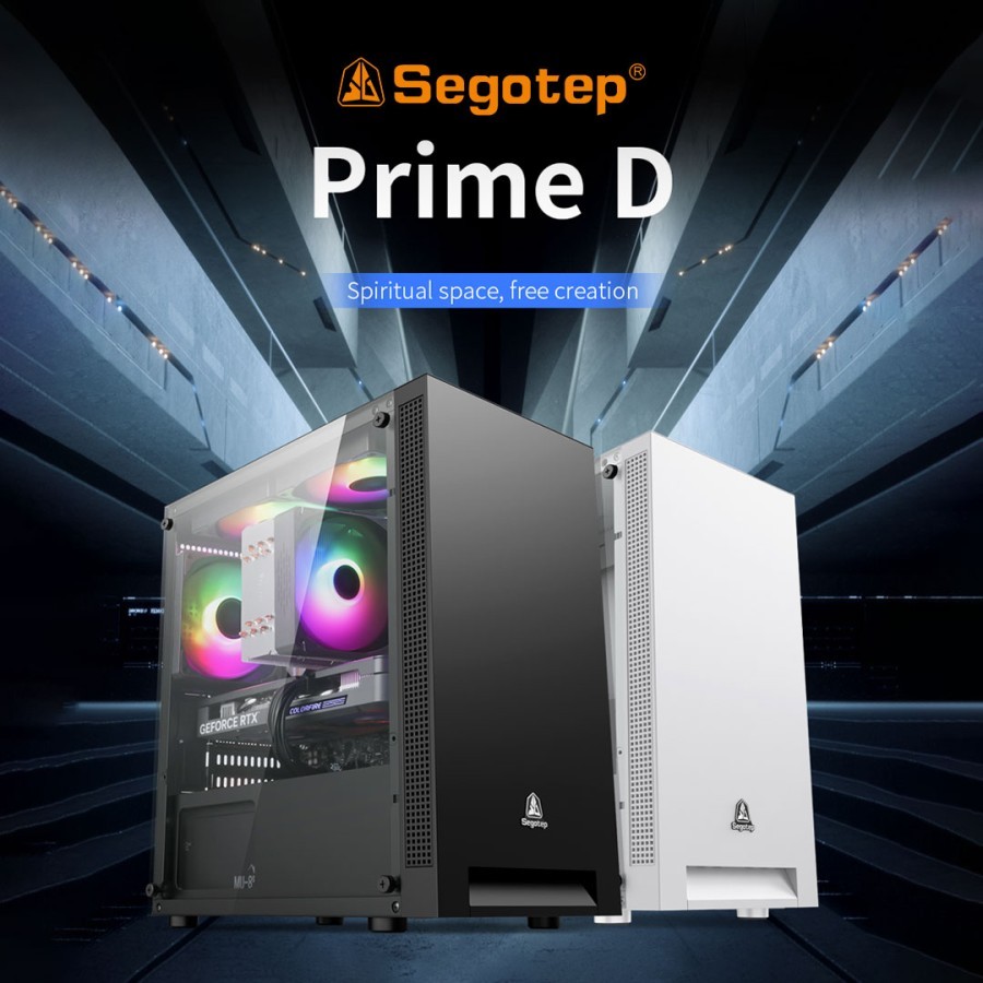 Pc Case Segotep Prime D M-ATX Include 1Fan Argb | Shopee Singapore