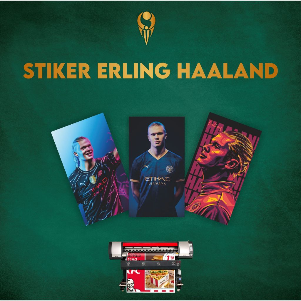 Erling HAALAND Sticker - SOLDIMPRO | Shopee Singapore