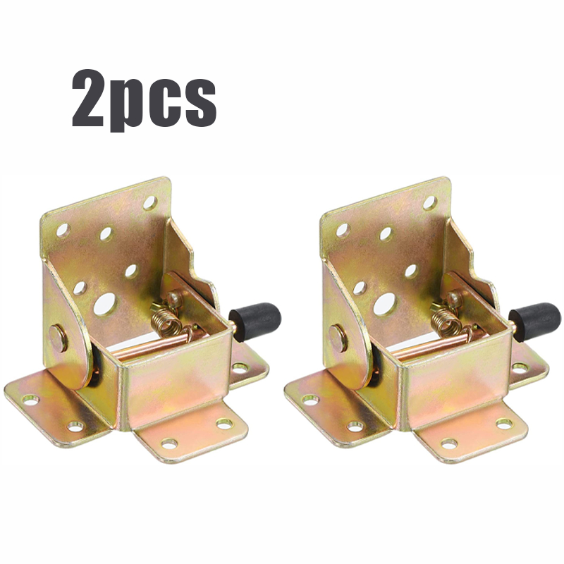 SIKU 2pcs Folding Table Leg Hinge Brackets / 90 Degree Press Elbow ...
