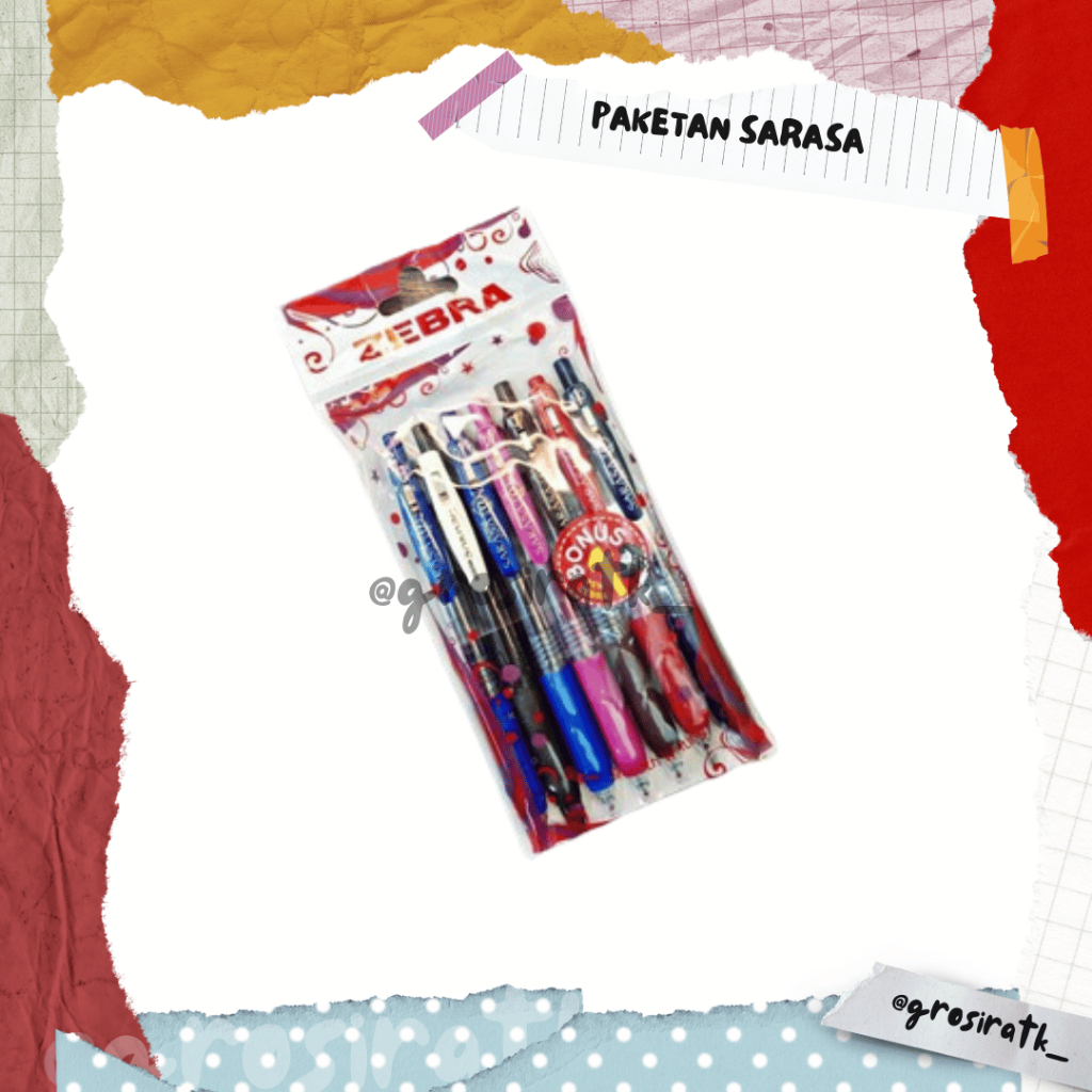 Zebra Sarasa Clip 05 / Sarsa 0.7 / Zebra Sarasa Clip Vintage Gel Pen ...