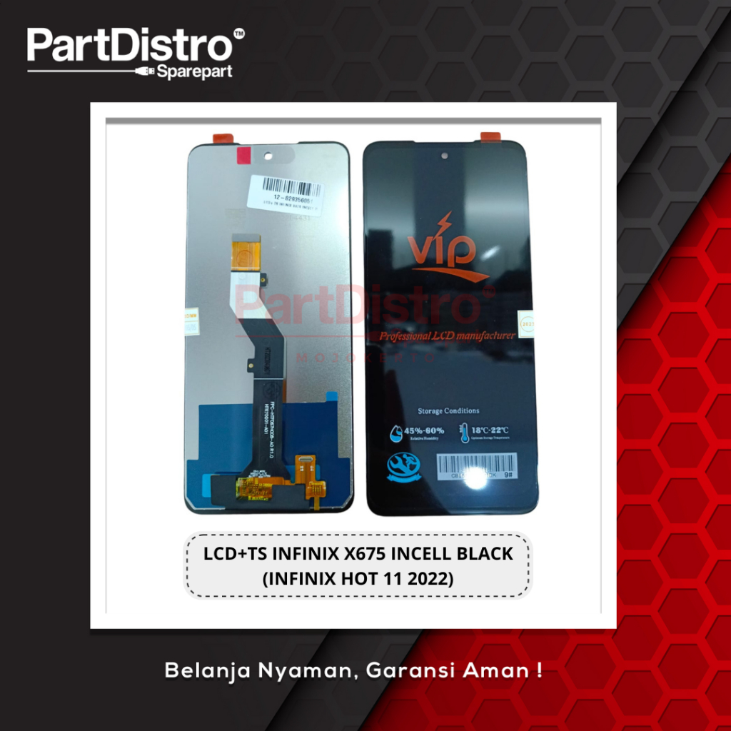 LCD+TS INFINIX X675 INCELL BLACK (INFINIX HOT 11 2022) | Shopee Singapore