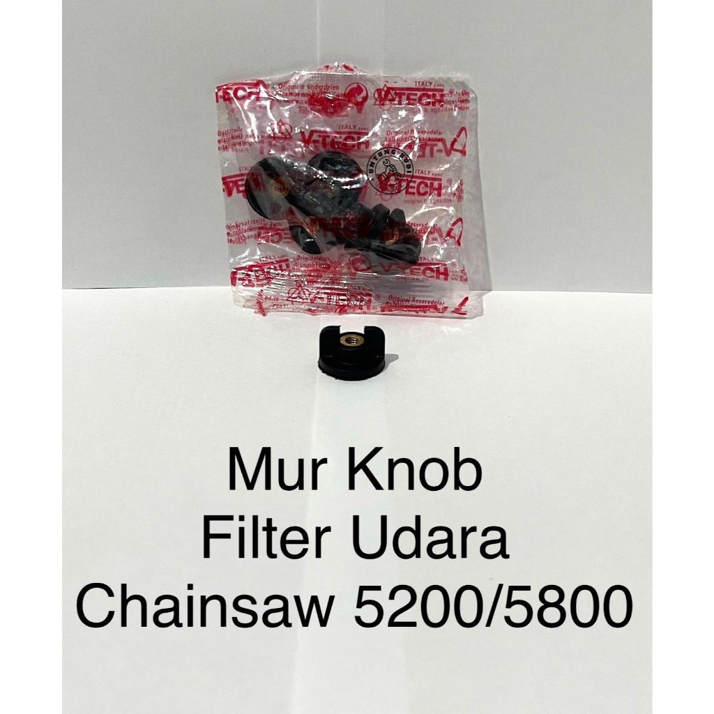 MESIN Chainsaw Air Filter Knob Nut 5200 5800 Senso 20 22 24 inch ...