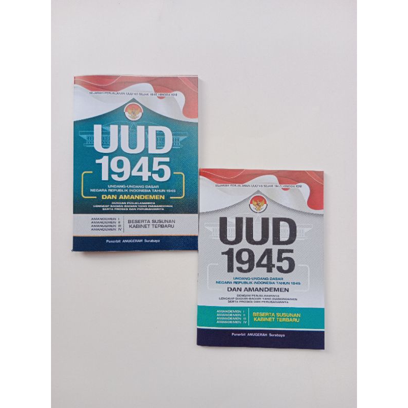 Book of the 1945 Constitution and Explanations (UUD) | Shopee Singapore