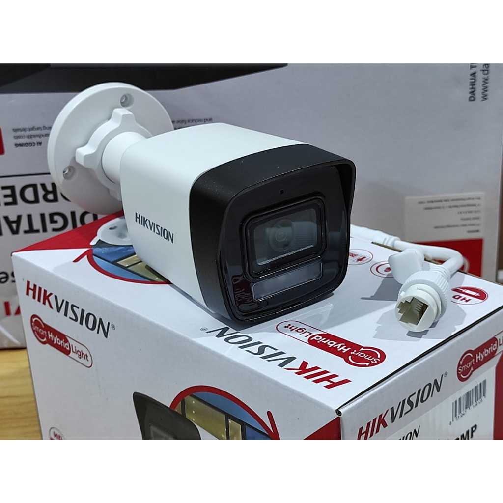 Ip CAMERA OUTDOOR HIKVISION 2MP DS-2CD1023G2-LIU Smart Hybrid Light + Audio Mic | Shopee Singapore