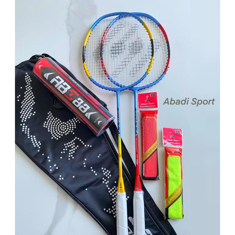 Abs Badminton Racket Complete Package Ready to Use Original | Shopee ...