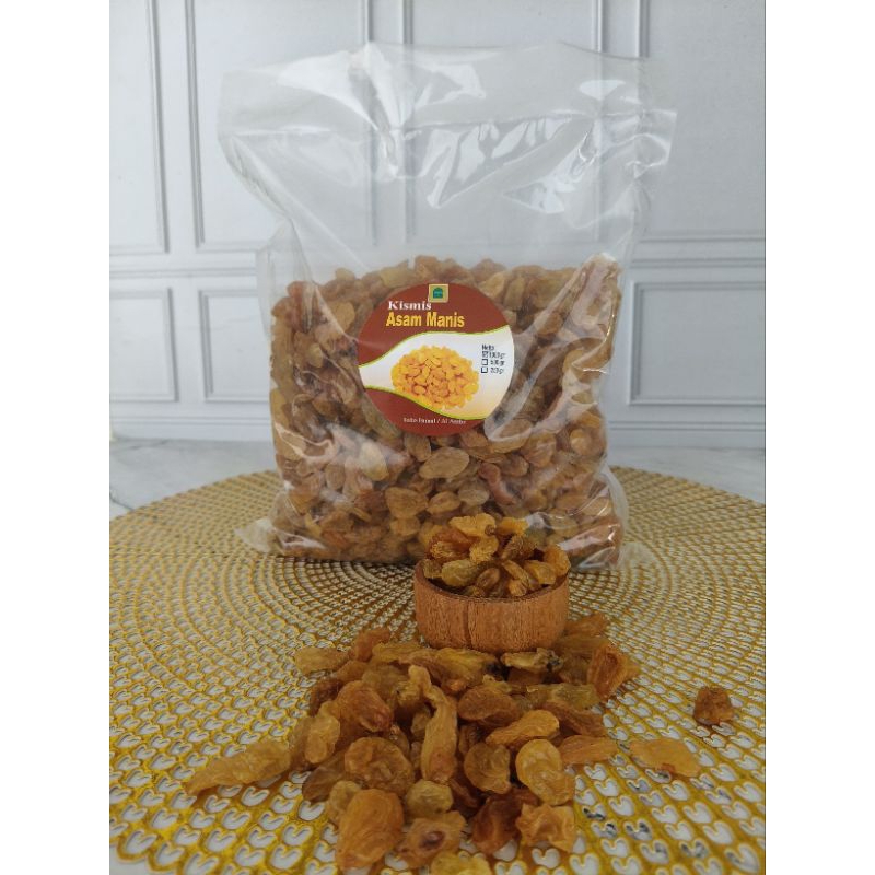 Golden Raisins 1 Kg |Big Yellow Raisins | Sweet and Sour Raisins ...
