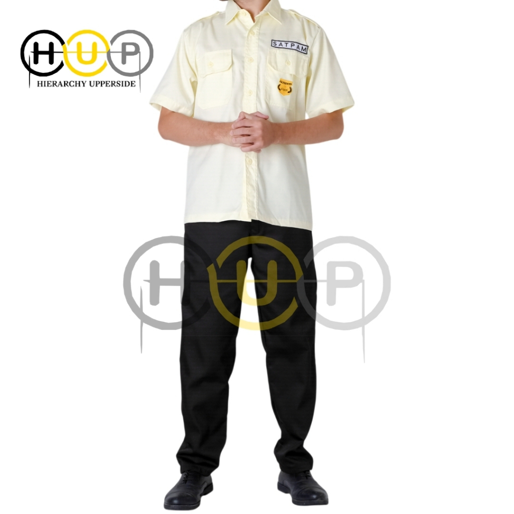 Cream Security Guard Uniform Best PDH Cream Security Guard Daily ...
