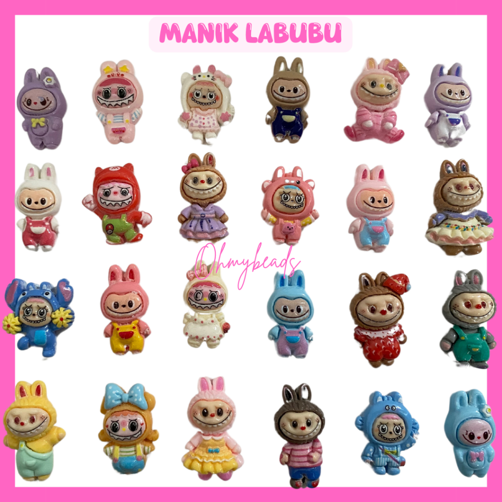 Labubu luxury beads per pcs / Labubu Character / Pop Mart top and ...