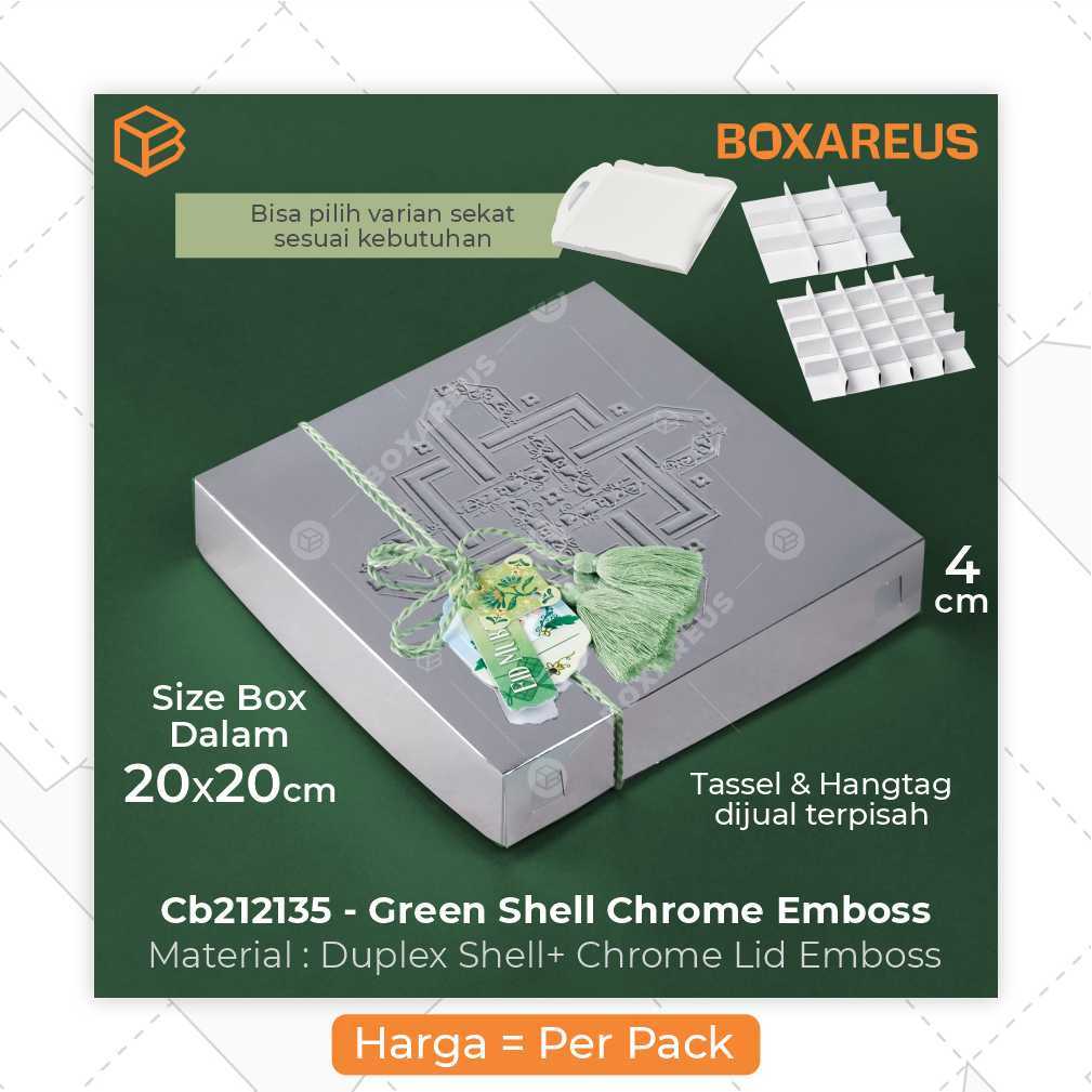 Nastar Box Divided with Brownies Packaging for Eid Al-Fitr | Cb212135 ...