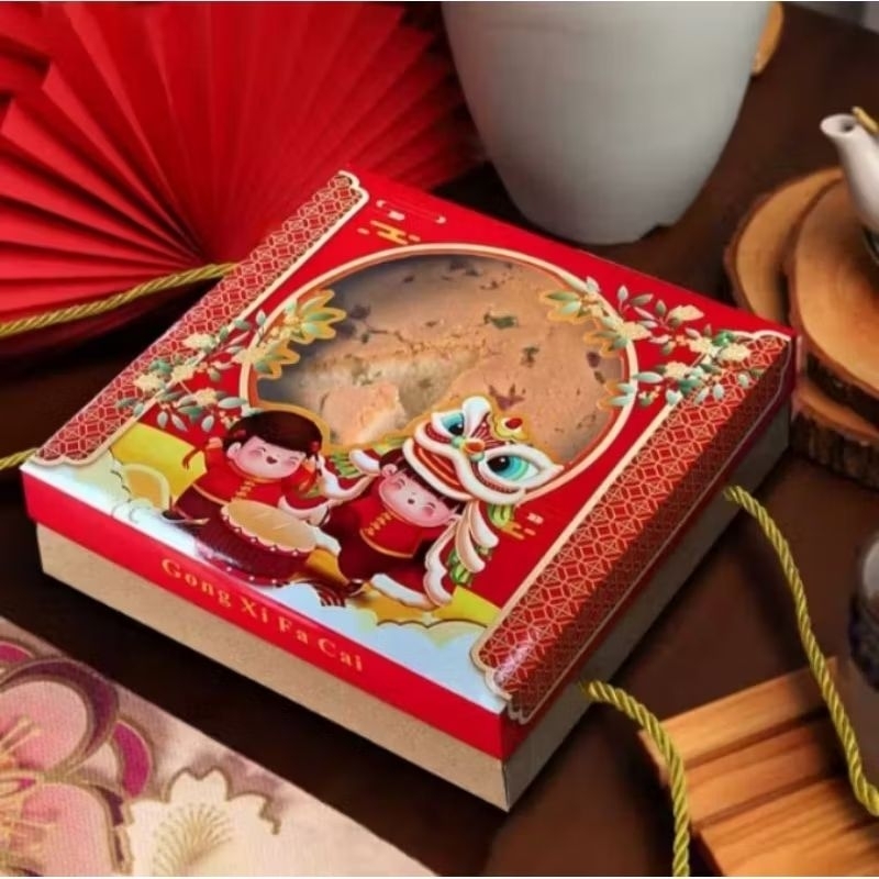 Cny Chinese New Year edition Box, multi-purpose layer cake Box, uk ...