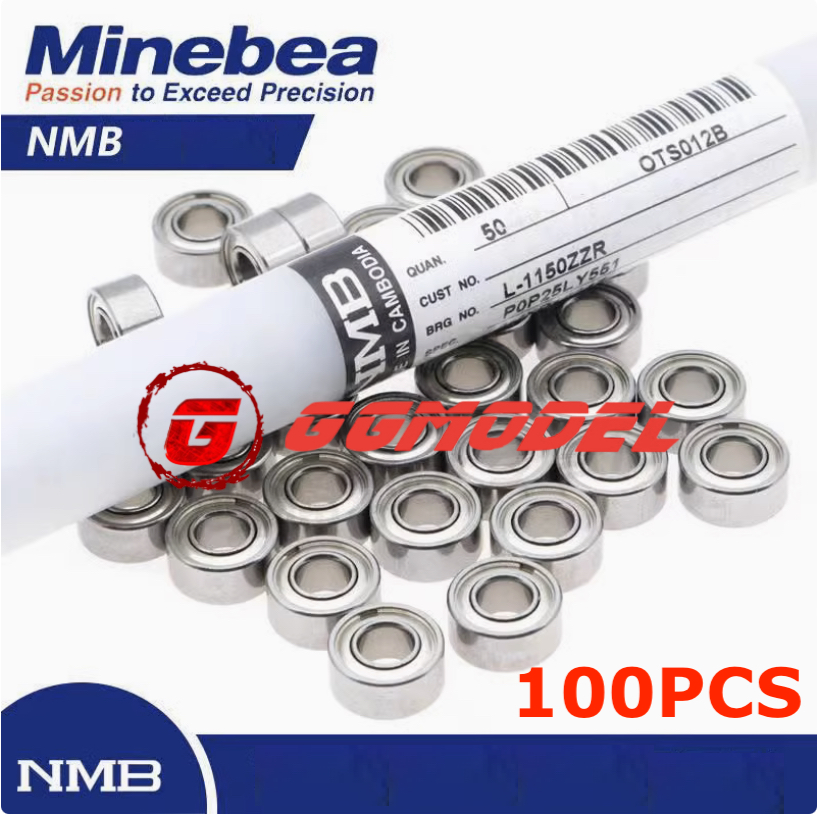 Minebea 94752 BEARING NMB 520 JAPAN (100PCS/PACK) | Shopee Singapore