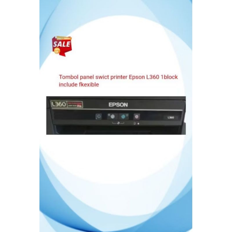 TOMBOL Epson L360 1 block switch button includes fkexible power ...