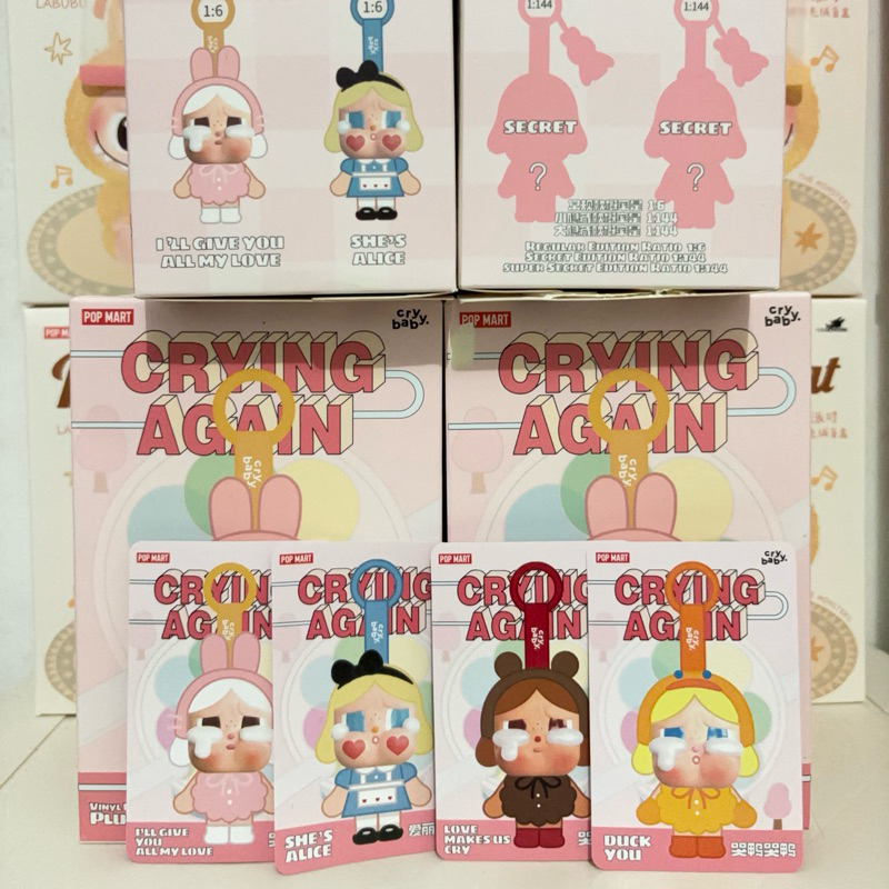 [ORIGINAL Ready READY TO SEND] crybaby cryaged series popmart pop mart ...