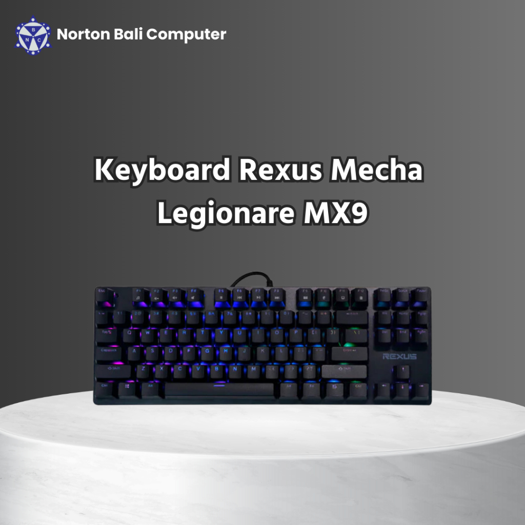 Rexus Mechanical Legionare MX9 TKL RGB Gaming Keyboard | Shopee Singapore