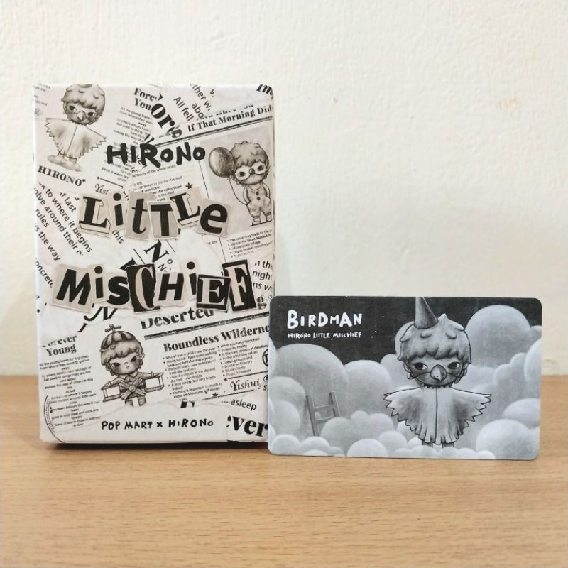 (SELECTED) Popmart Hirono Birdman Little Mischief Official Figure Pop ...