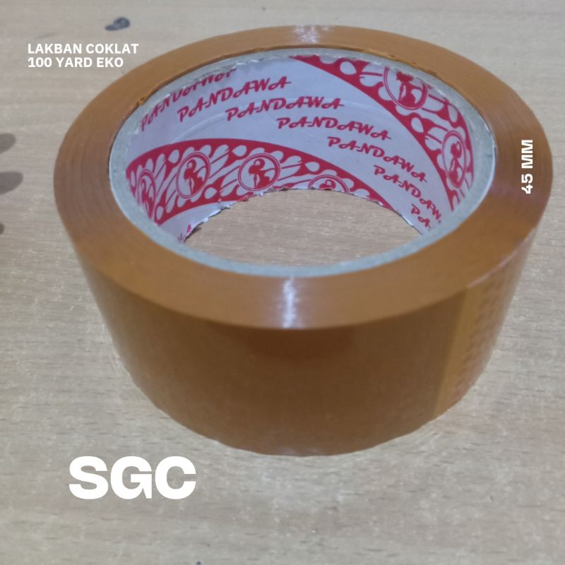 Sgc Economical Brown Duct Tape 45MM | Shopee Singapore